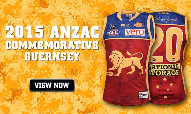 Lions 2015 ANZAC guernsey
