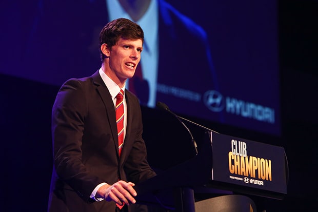 Justin Clarke says goodbye