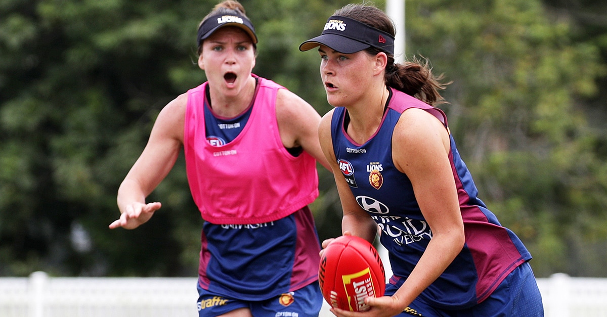 AFLW Gallery: Open training session