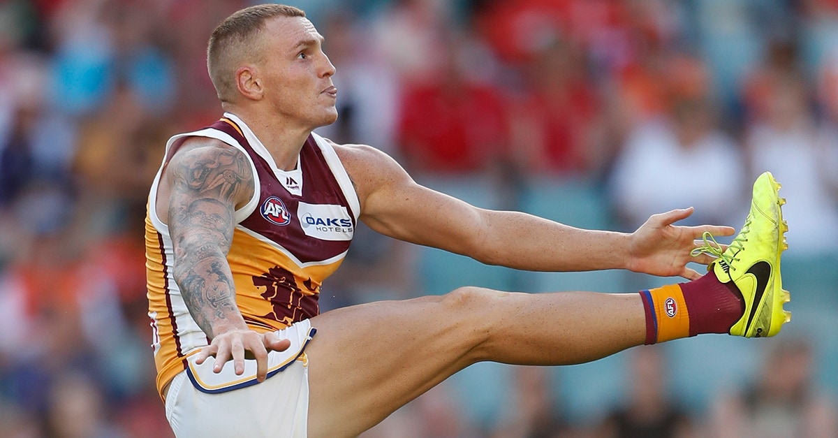 Mitch Robinson a contested-ball beast