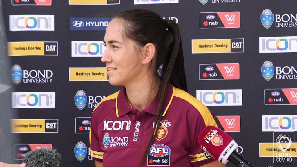 Vice-Captain Sharni Webb - ‘Mum’ of the AFLW team