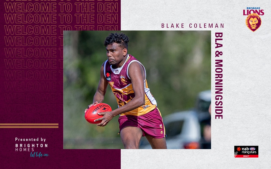 Blake Coleman is a Lion