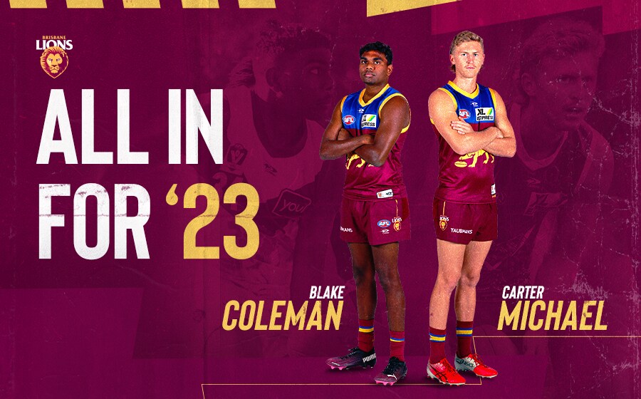 Young Lions Duo Put Pen To Paper