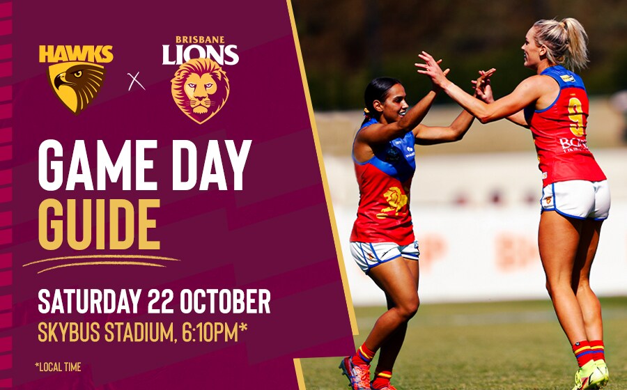 AFLW Game Day Guide Rd 9 v Hawthorn