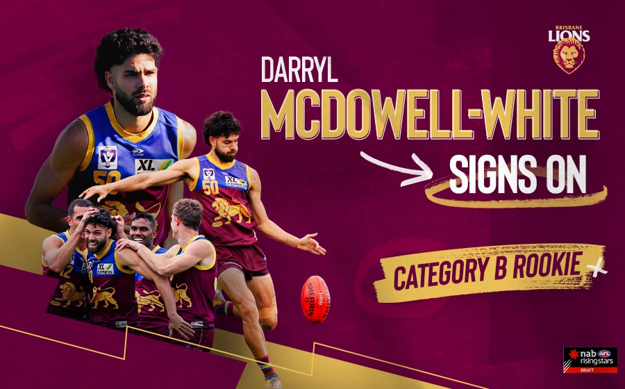 Darryl McDowell-White Jnr Joins the Den