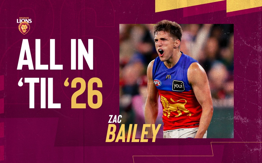 Zac Bailey to Call Lions Home for Two More