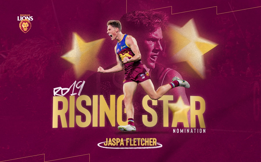 Jaspa Fletcher Claims Round 19 Rising Star Nomination