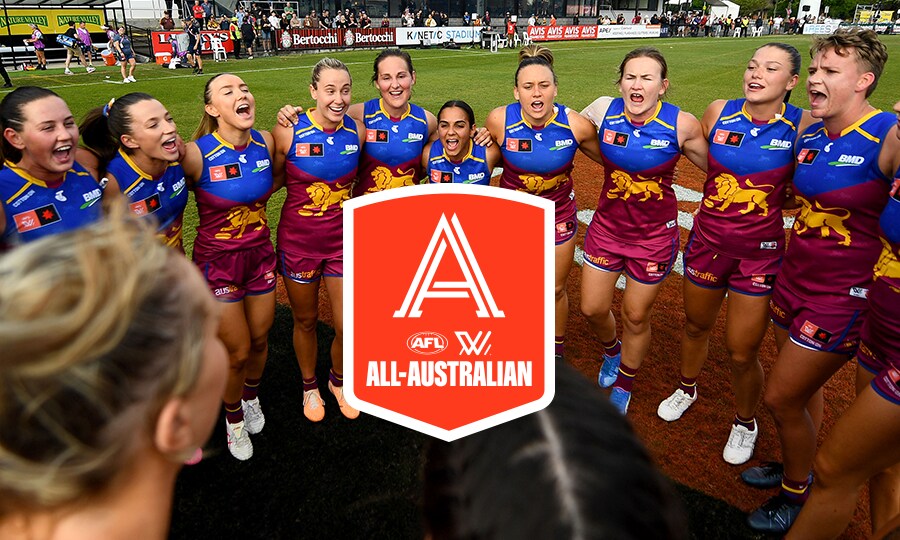 Four Lions Named in AFLW All-Australian Squad