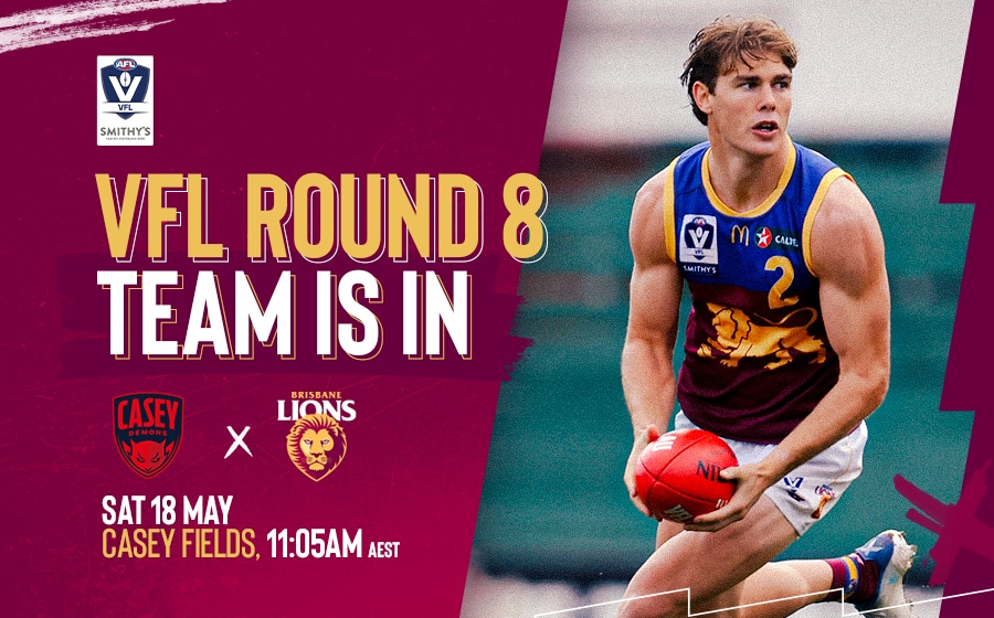 VFL Team Announcement: Lions Make Changes for Demons