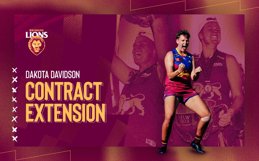 Davidson a Lion until 2027