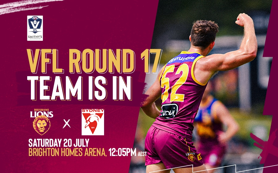 VFL Team: Answerth Returns As Lions Chase Eight Straight