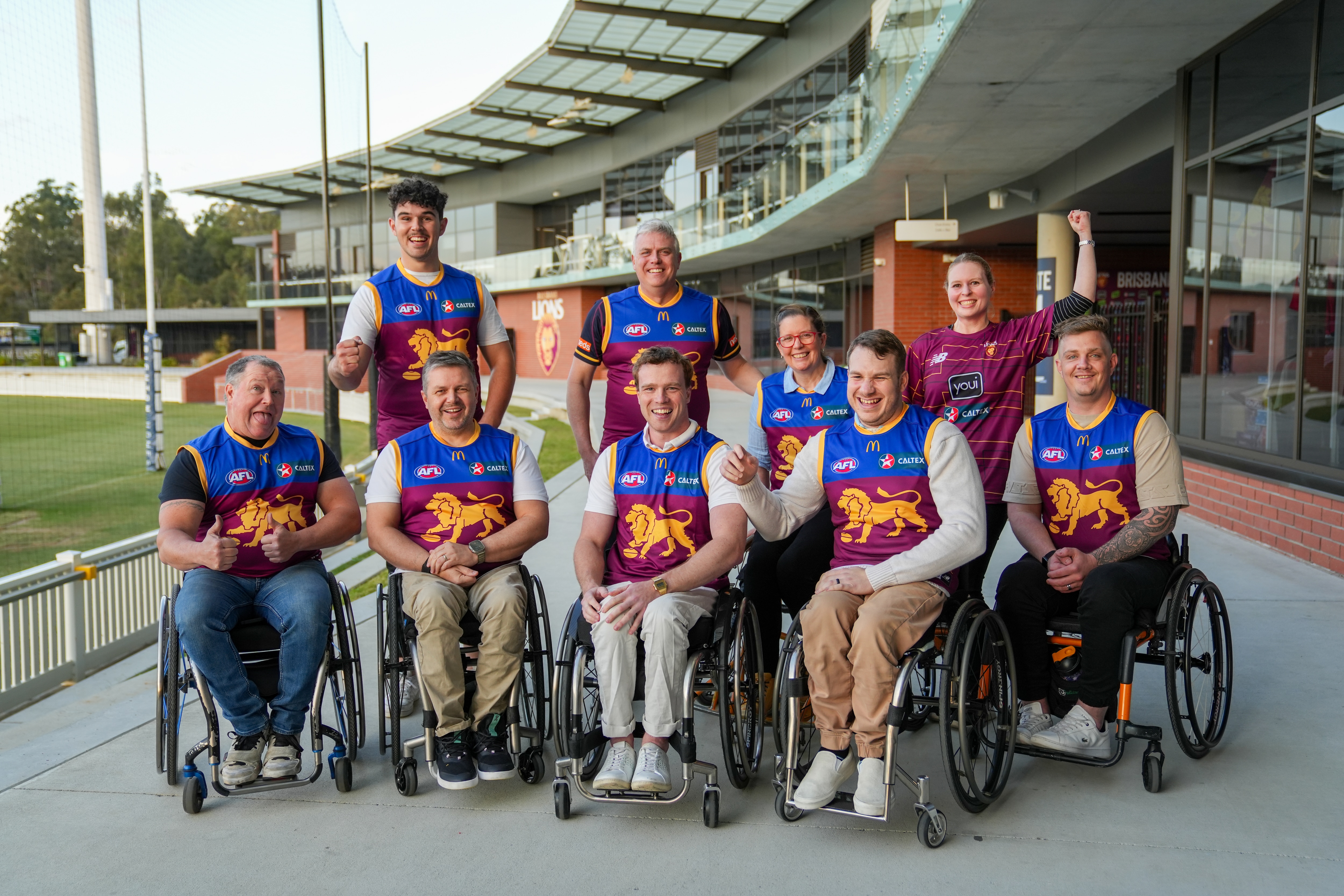 Brisbane Lions unveil new father-son ahead of Wheelchair AFL QClash