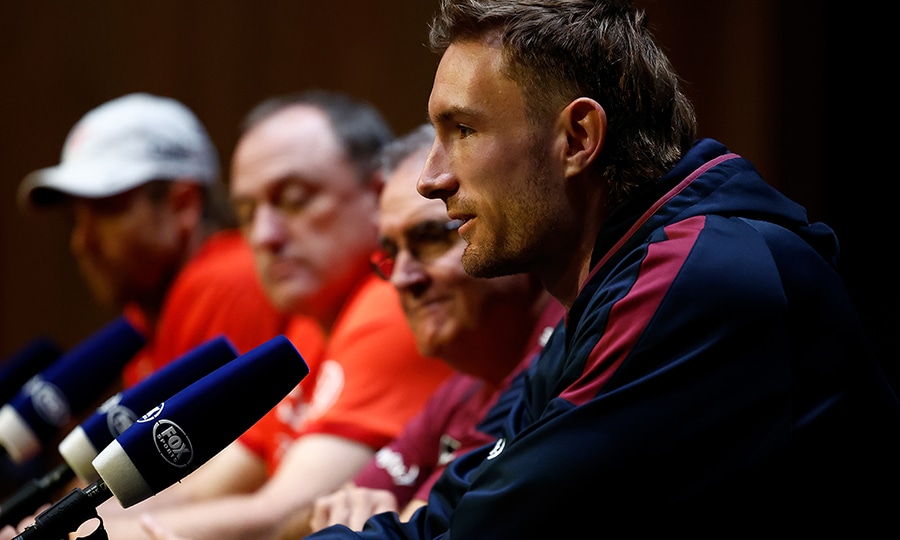 Coaches and Captains Press Conference