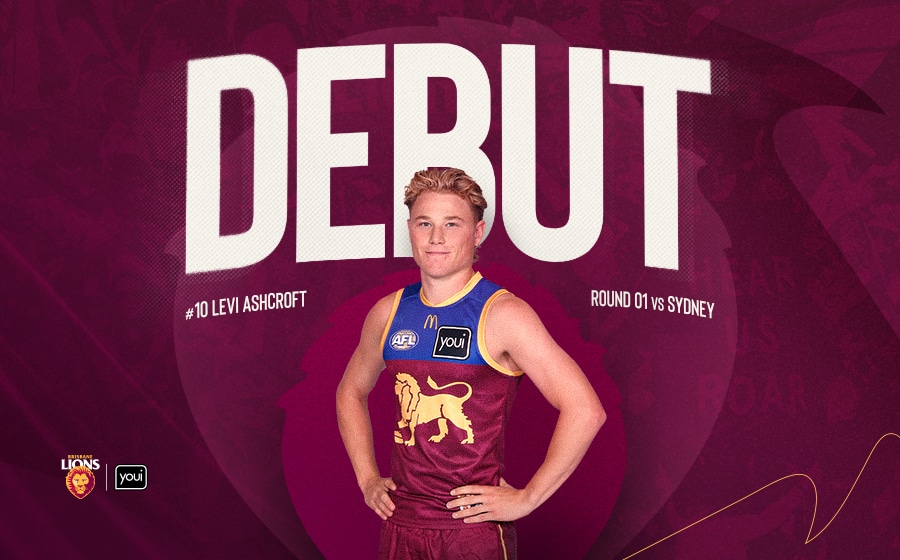 Confirmed first game for a famous Lions family name