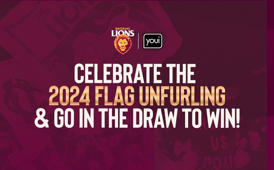 Get to the Gabba early and celebrate Lions historic flag unfurling