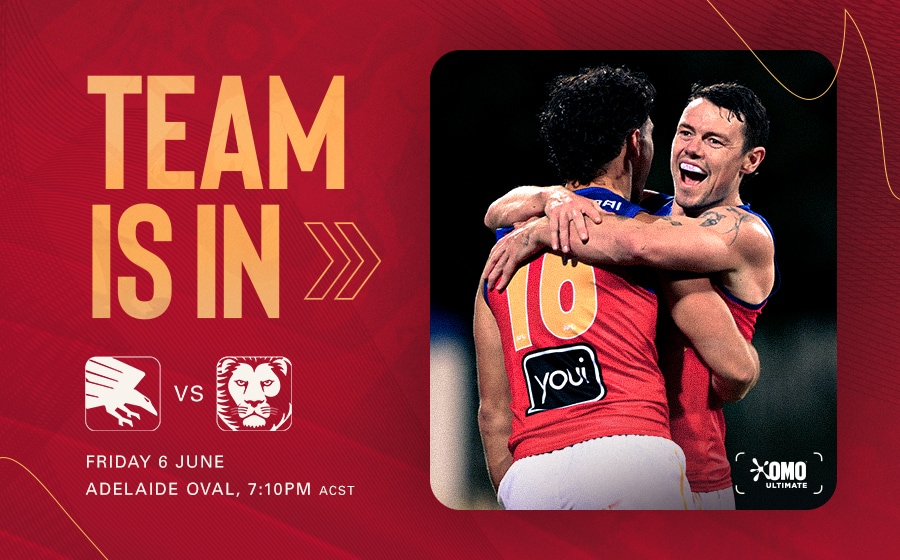 Team Announcement: Debutant only change for Lions