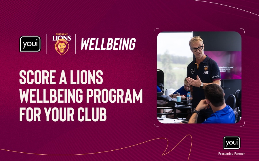 Brisbane Lions Expand Wellbeing Program with Support from Youi