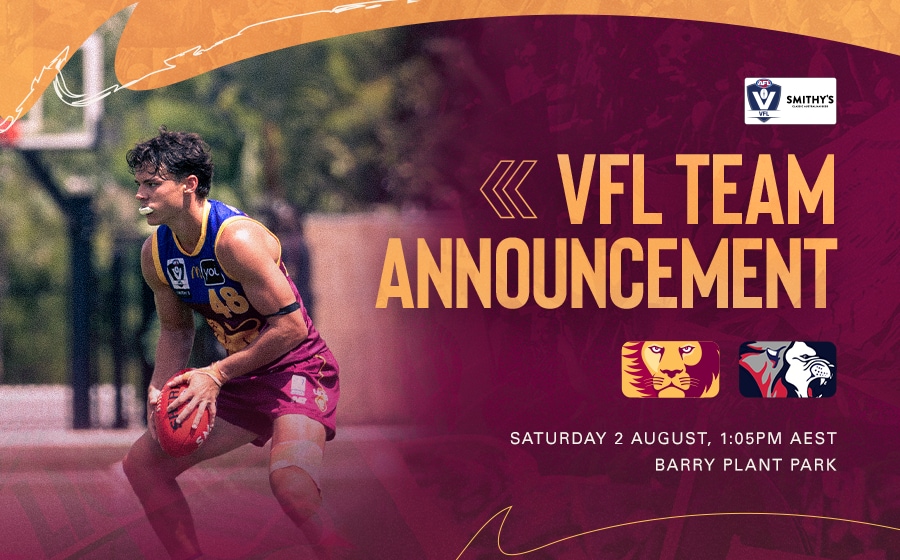VFL Team Announcement: Son of a gun makes VFL debut