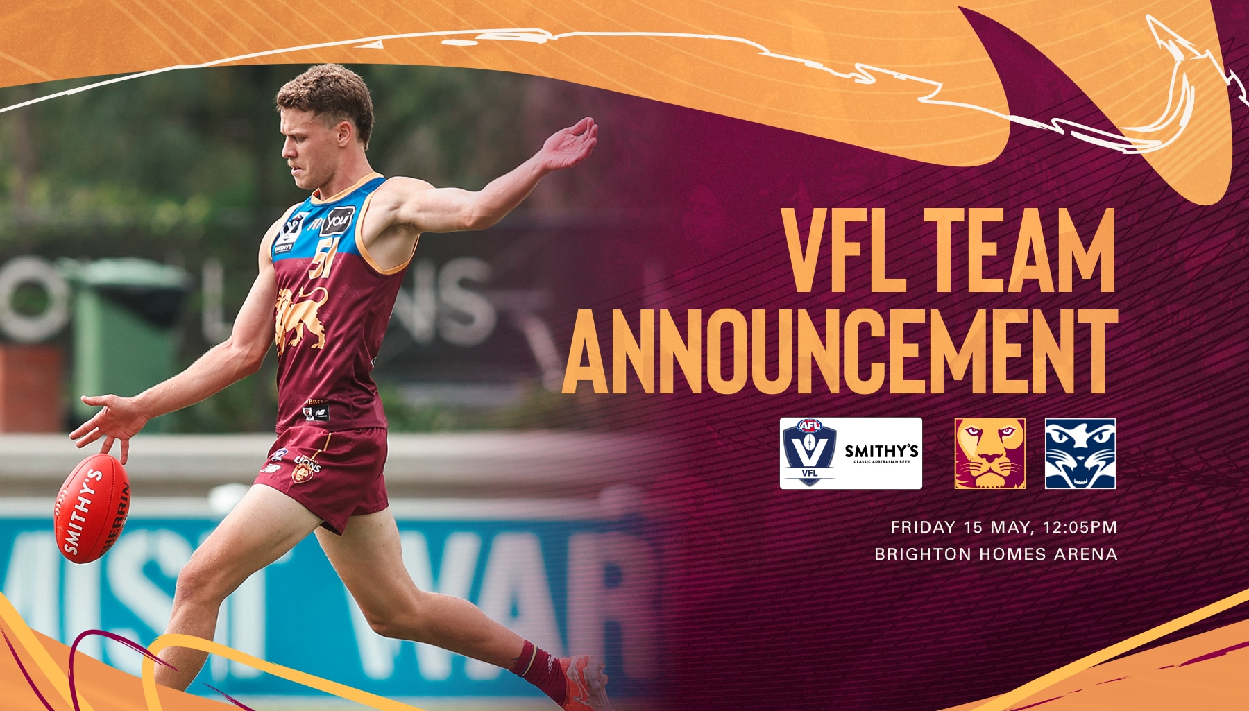 VFL Team Announcement: Young Lions Trio Set to Debut