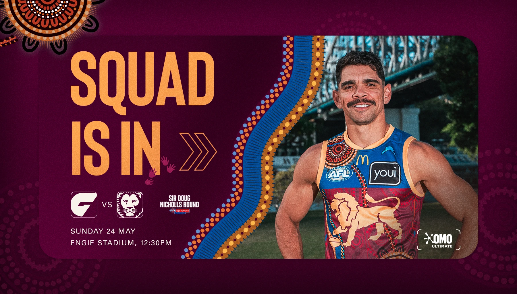 Squad Announcement: Gallop headlines inclusions for Lions