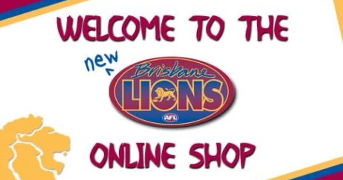 Lions launch new online shop