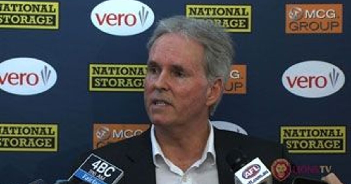 Bob Sharpless Press Conference