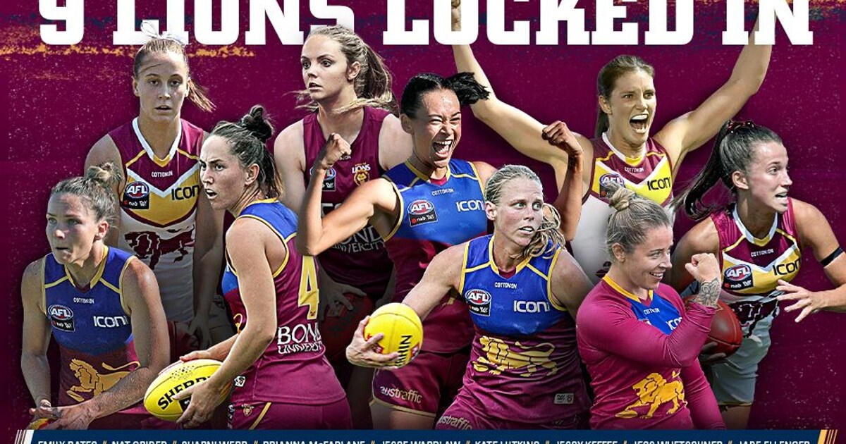 Nine Lions AFLW Stars to return in 2020