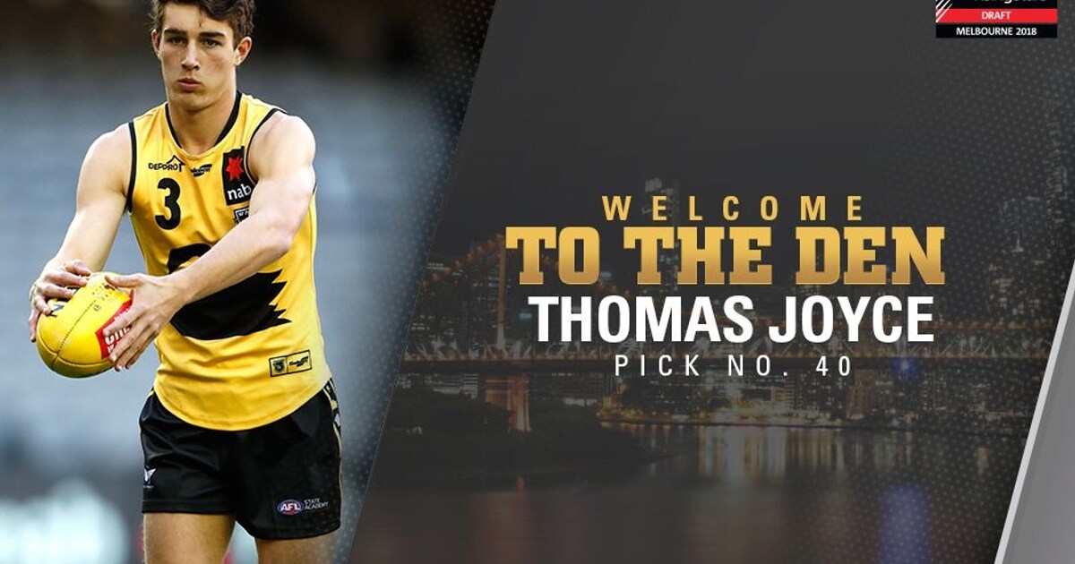 Welcome to the Den, Thomas Joyce