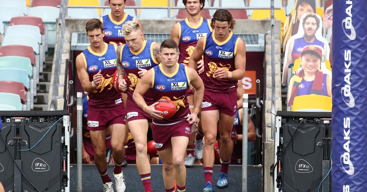 AFL 2020 Round 02 - Lions v Freo