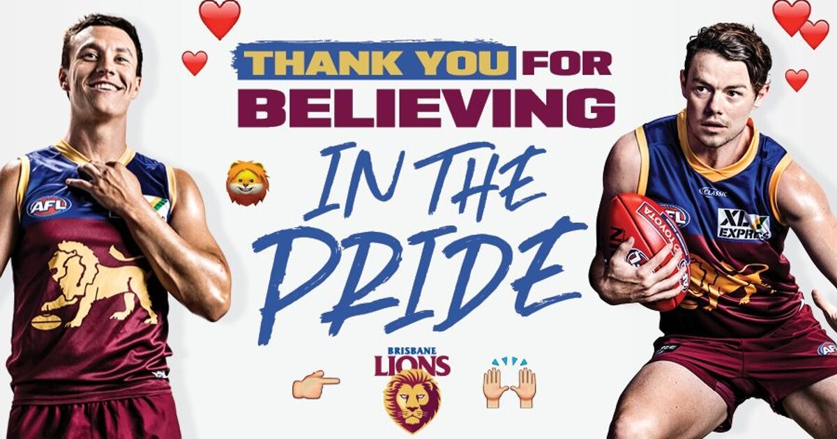 Thank you Lions Members