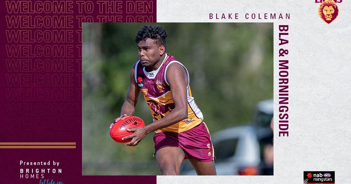 Blake Coleman is a Lion