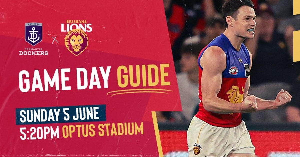 Game Day Guide: Rd 12 v Fremantle