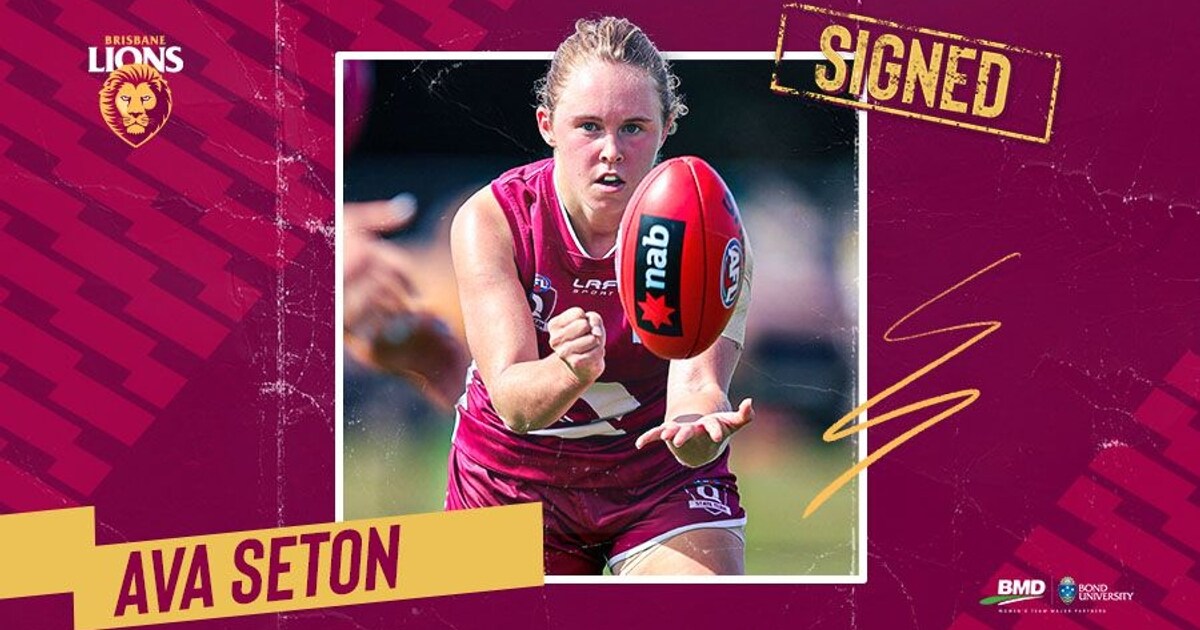Lions Welcome Ava Seton to the Den