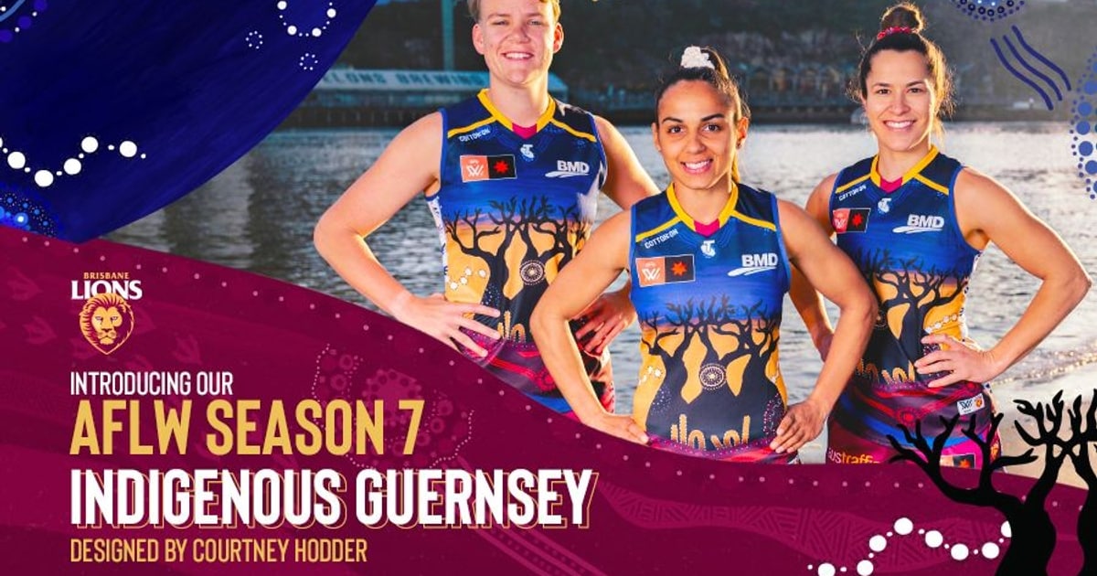 Introducing our AFLW Season 7 Indigenous Guernsey
