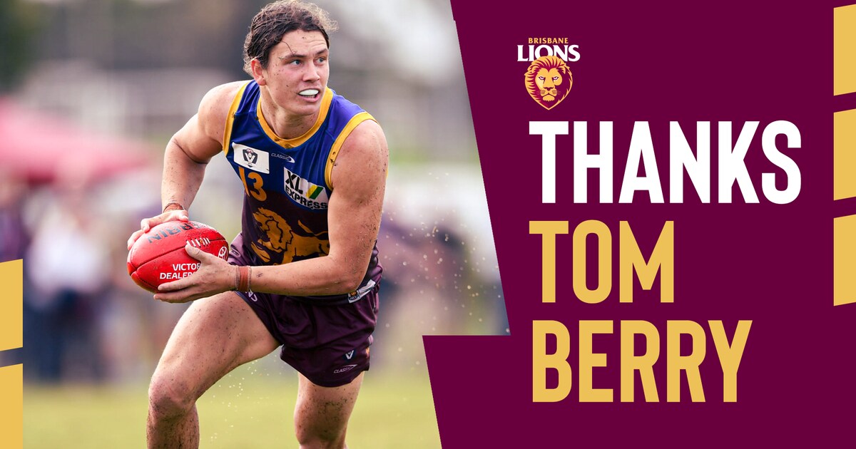 Tom Berry Departs The Den