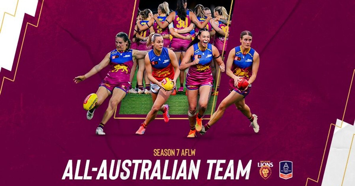 Lions Roar into All-Australian Team