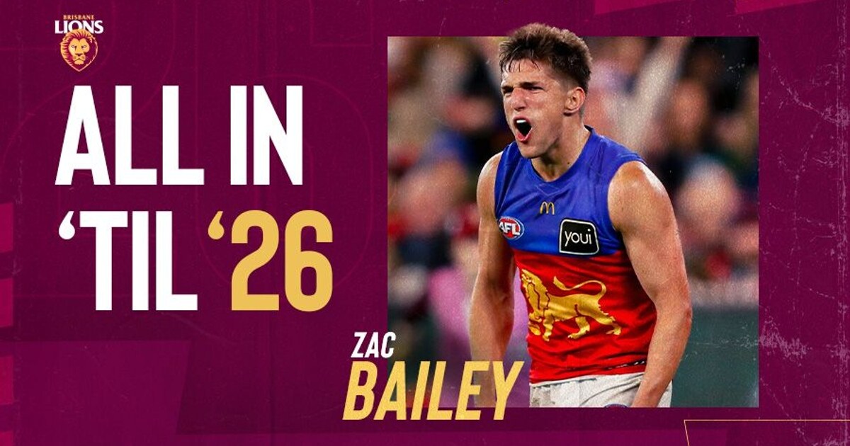 Zac Bailey to Call Lions Home for Two More
