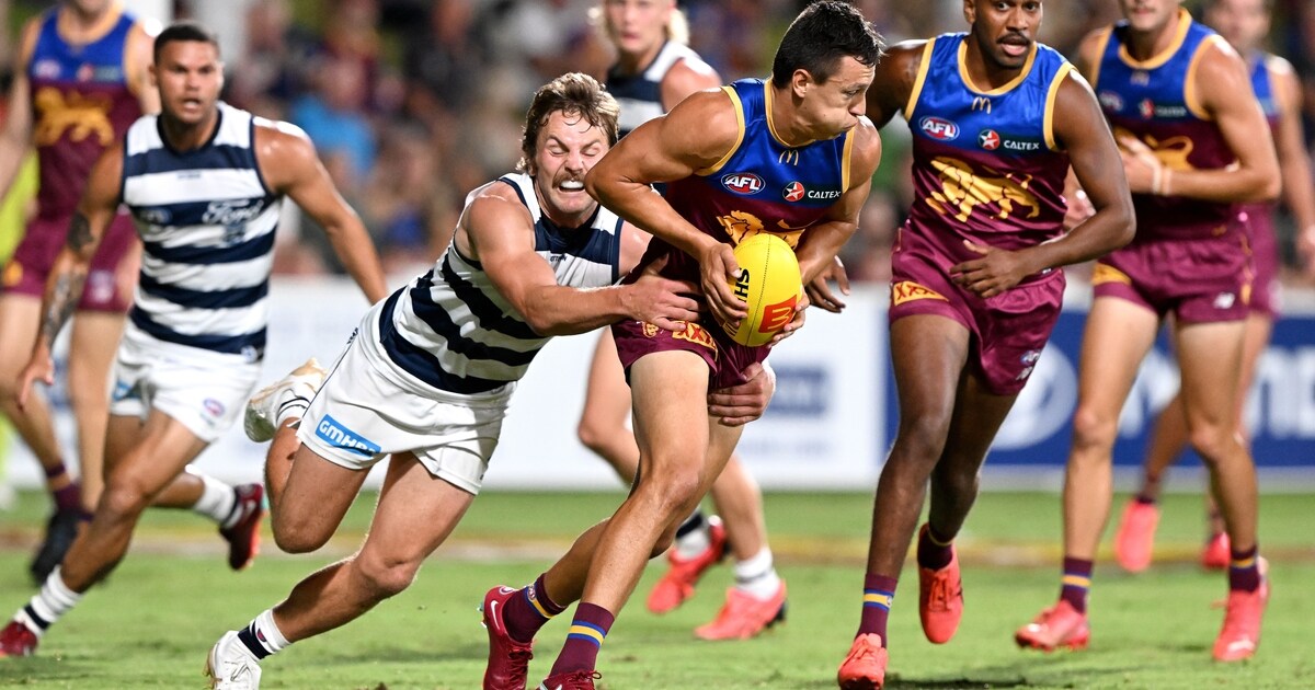 AFL 2023 Practice Match - Brisbane v Geelong