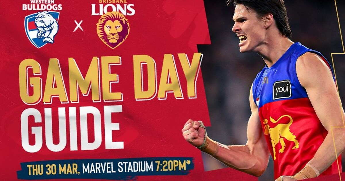 Game Day Guide: Round 3 v Western Bulldogs