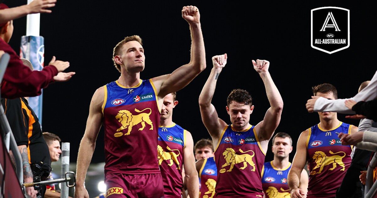 Four Lions Named in All-Australian Squad