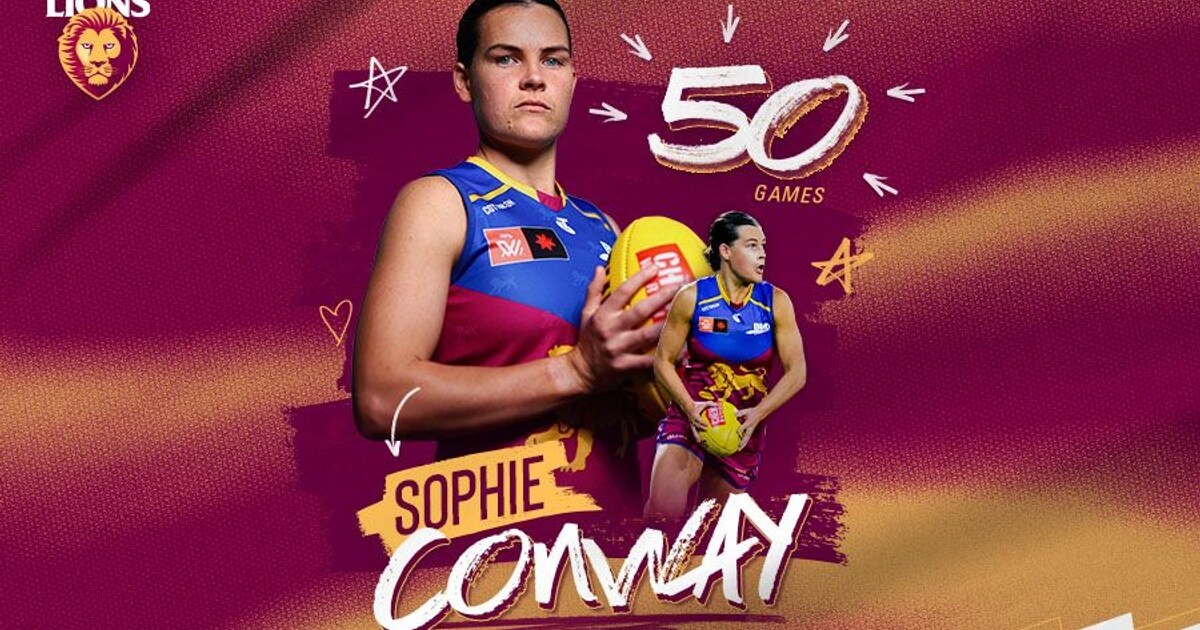Conway to Celebrate 50 Games as a Lion