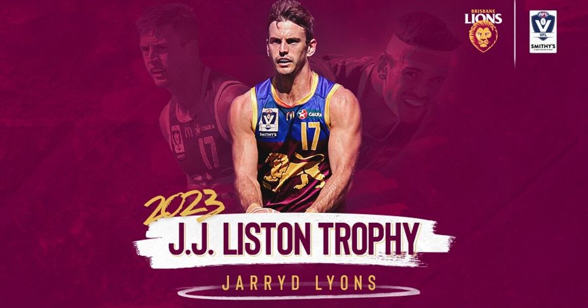 Lyons Makes History After Being Crowned the VFL’s Best for 2023