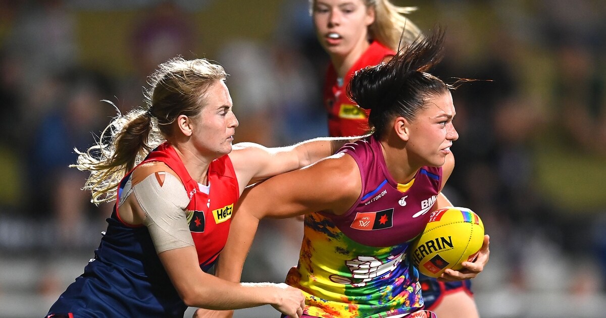 AFLW 2023 Round 10 - Brisbane v Melbourne