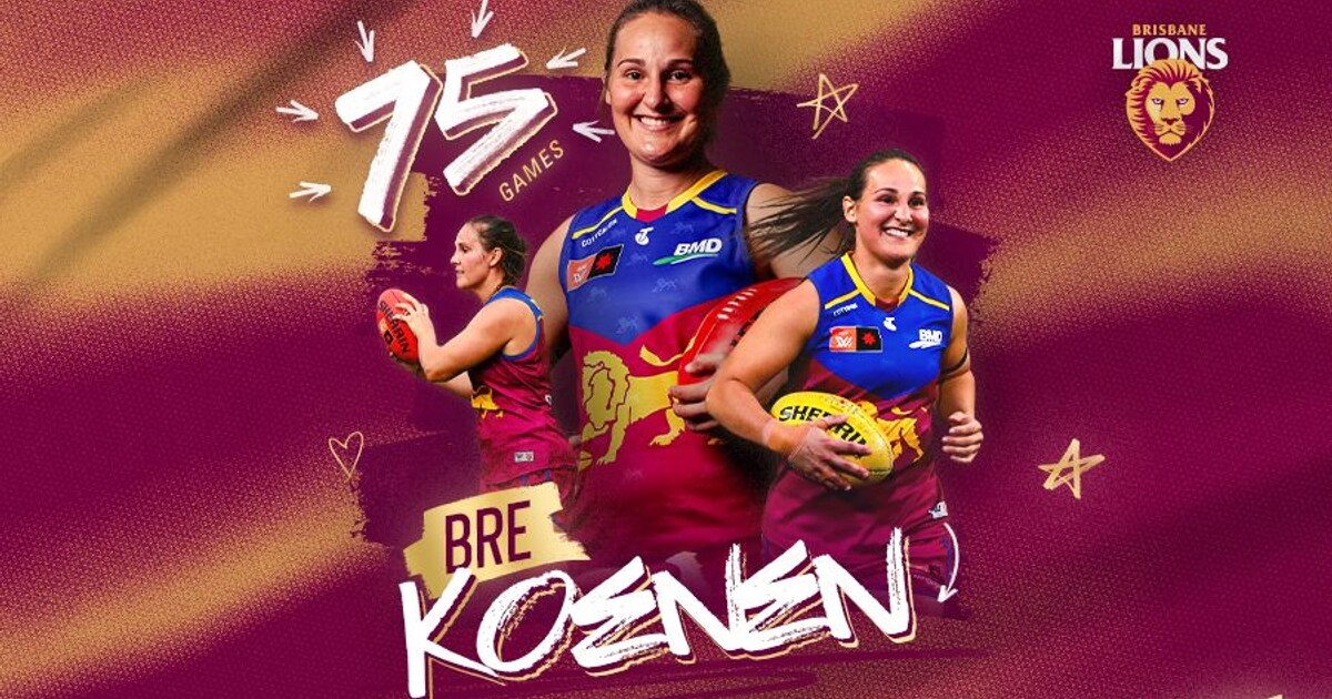 Captain Koenen becomes third Lion to 75 games