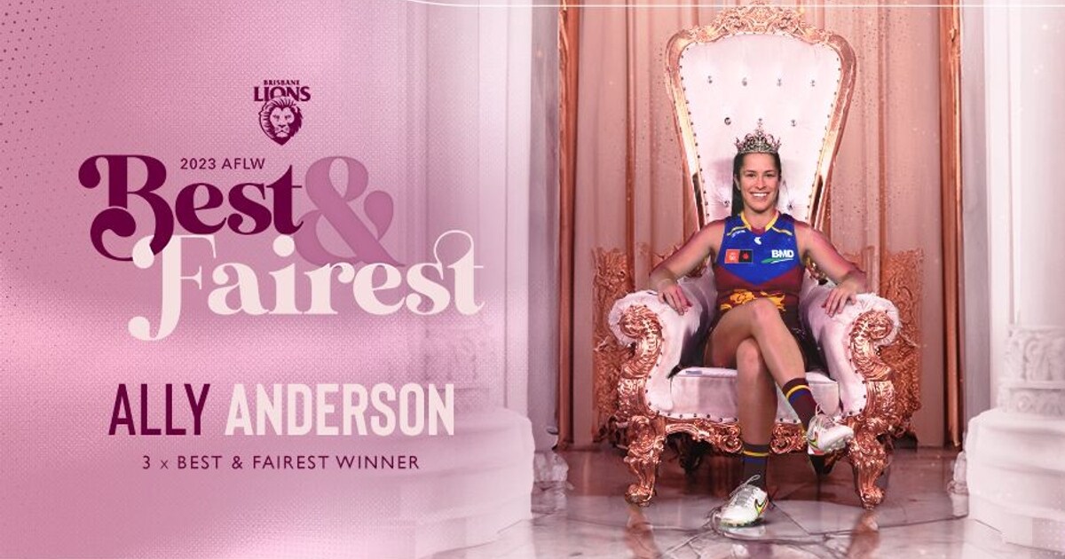 Lion Queen: Anderson Claims Third Lions Crown