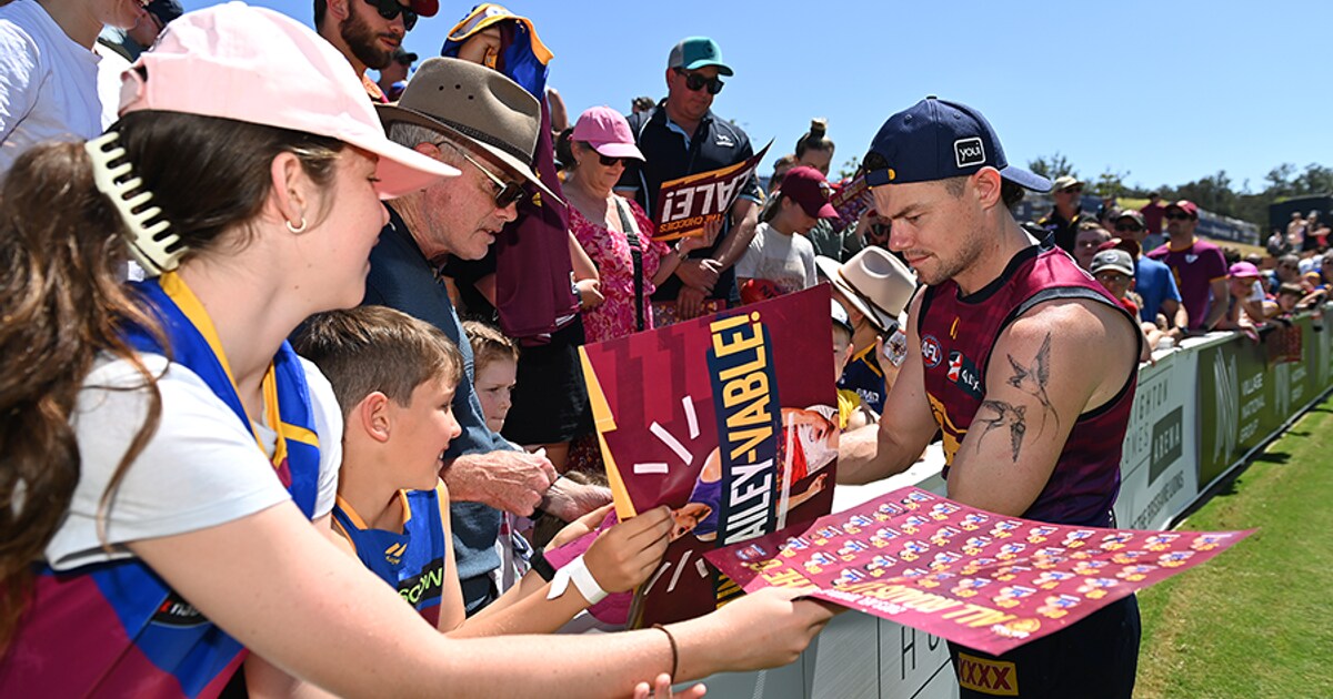 Lions Roaring Onto Sunshine Coast For 2024 AFL Community Camp