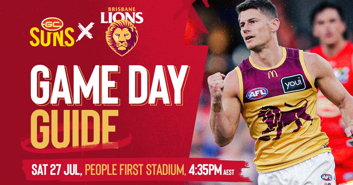 Game Day Guide: Round 20 vs Gold Coast SUNS