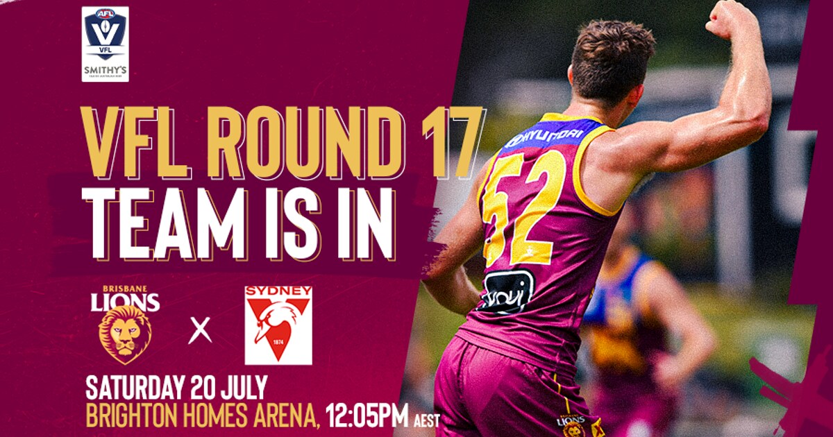 VFL Team: Answerth Returns As Lions Chase Eight Straight