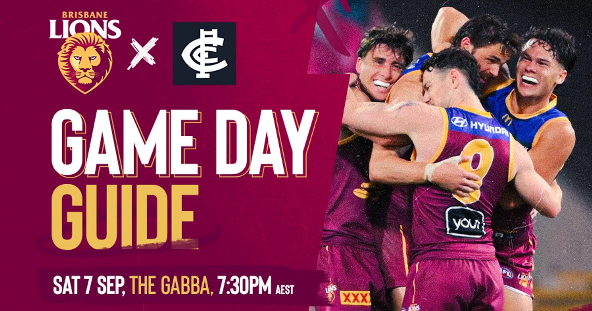 Game Day Guide: Finals Week 1 vs Carlton