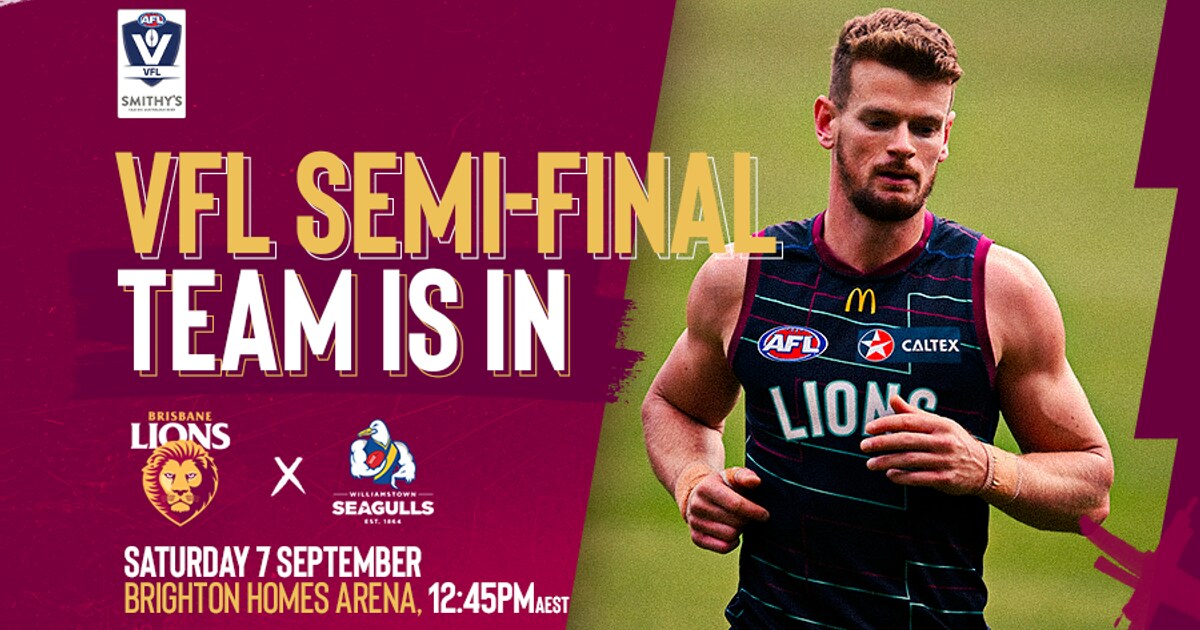 VFL Team Announcement: Joyce and Lloyd return for do or die Semi-final